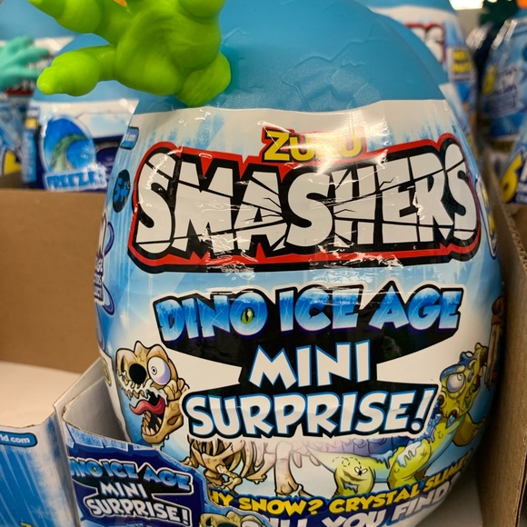 Zuru | Toys | Smashers Dino Ice Age Egg Blue Green Teal Orange Or ...
